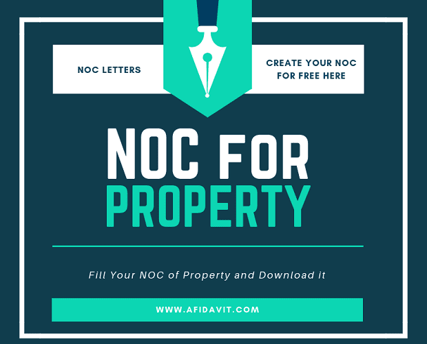 NOC for Property Archives - Affidavit