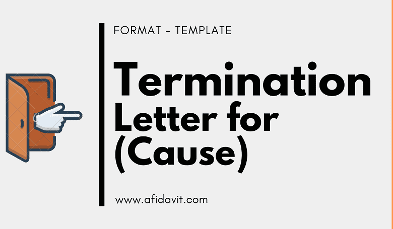 Termination Letter Archives - Affidavit